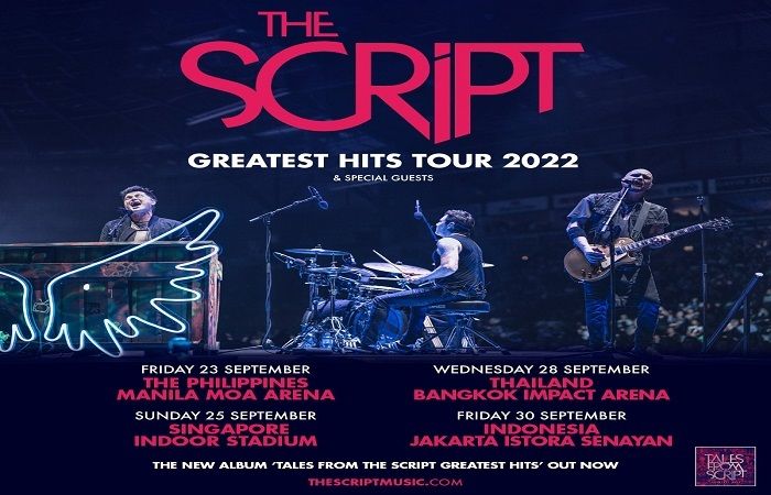 Harga Tiket Konser The Script Greatest Hits Tour 2022 Jakarta!!! Syarat ...