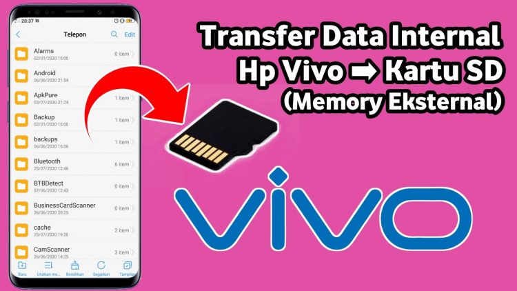 4 Cara Memindahkan Penyimpanan Internal ke Kartu SD HP Vivo