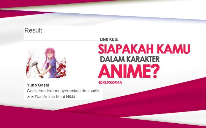 Link Quiz Siapa Kamu Di Dunia Anime? Jawab Kuis Untuk Mengetahui!