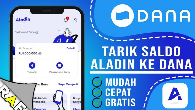 Cara Transfer dari Bank Aladin ke Dana dengan Aplikasi & ATM